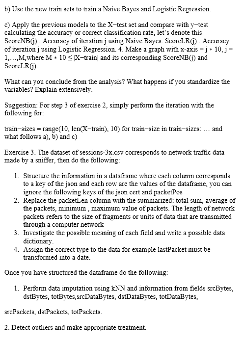 Solved Summary The first exercise consists of understanding | Chegg.com