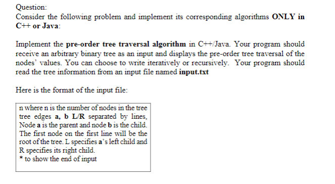 Solved Question: Consider the following problem and | Chegg.com