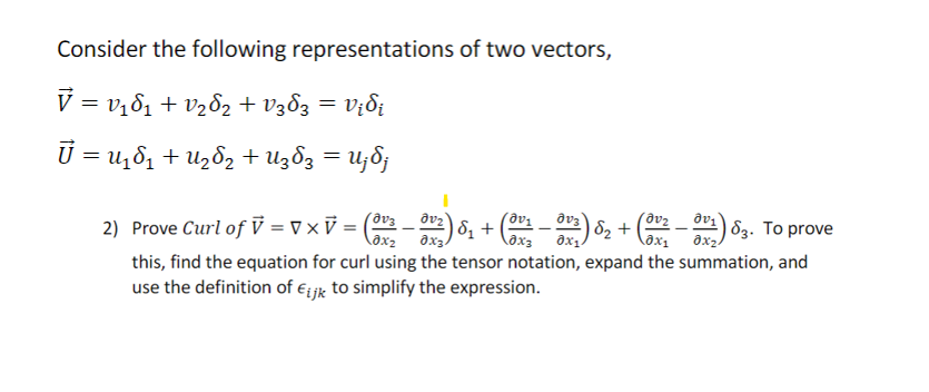 Solved Consider the following representations of two | Chegg.com