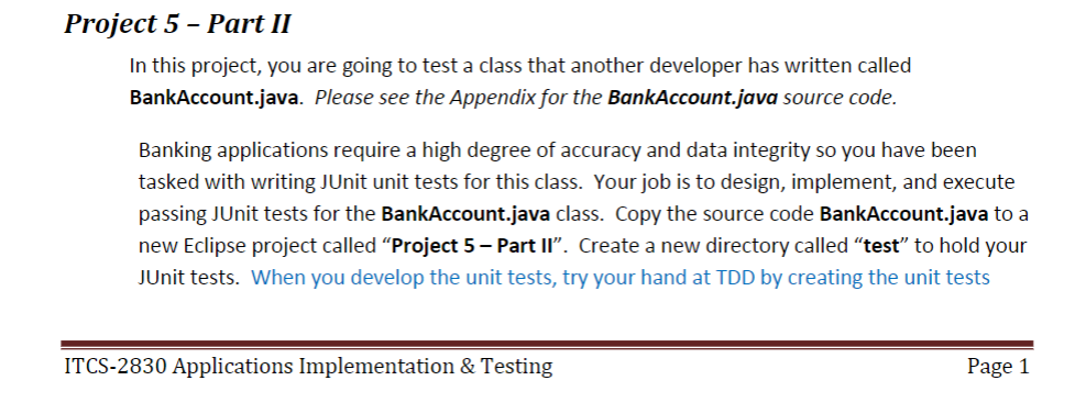 Solved Project 5 – Part II In this project, you are going to | Chegg.com