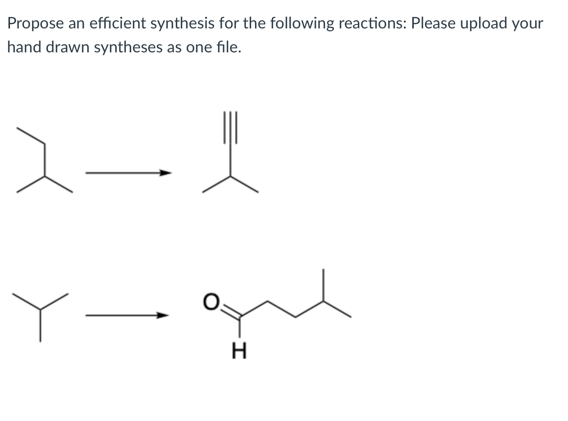 Solved Propose an efficient synthesis for the following | Chegg.com