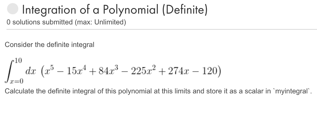 Solved Consider the definite integral Calculate the | Chegg.com Solved Consider the definite integral Calculate the | Chegg.com
