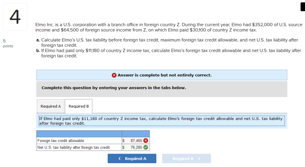 What is the maximum amount for foreign tax credit? Leia aqui: What is ...