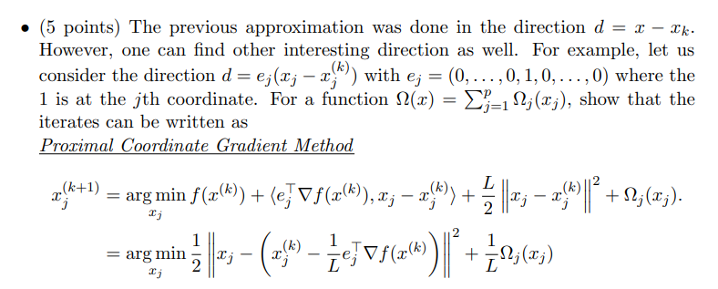Solved D) Iterative algorithm for Lasso. (20 points) We want | Chegg.com Solved D) Iterative algorithm for Lasso. (20 points) We want | Chegg.com