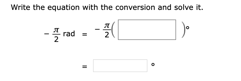 Solved Write the equation with the conversion and solve it. | Chegg.com