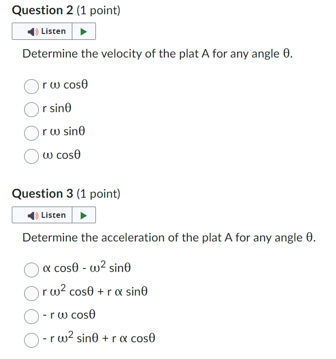 Solved The rod R which is part of the plate A slides | Chegg.com