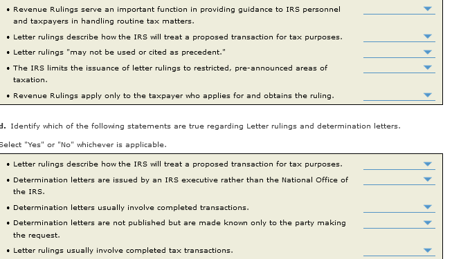 Solved • Revenue Rulings serve an important function in | Chegg.com