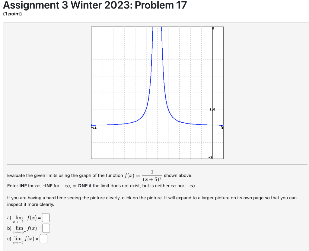 Solved Assignment 3 Winter 2023: Problem 17 (1 point) | Chegg.com