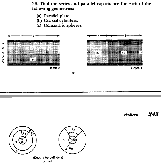 Solved 29. Find the series and parallel capacitance for each | Chegg.com