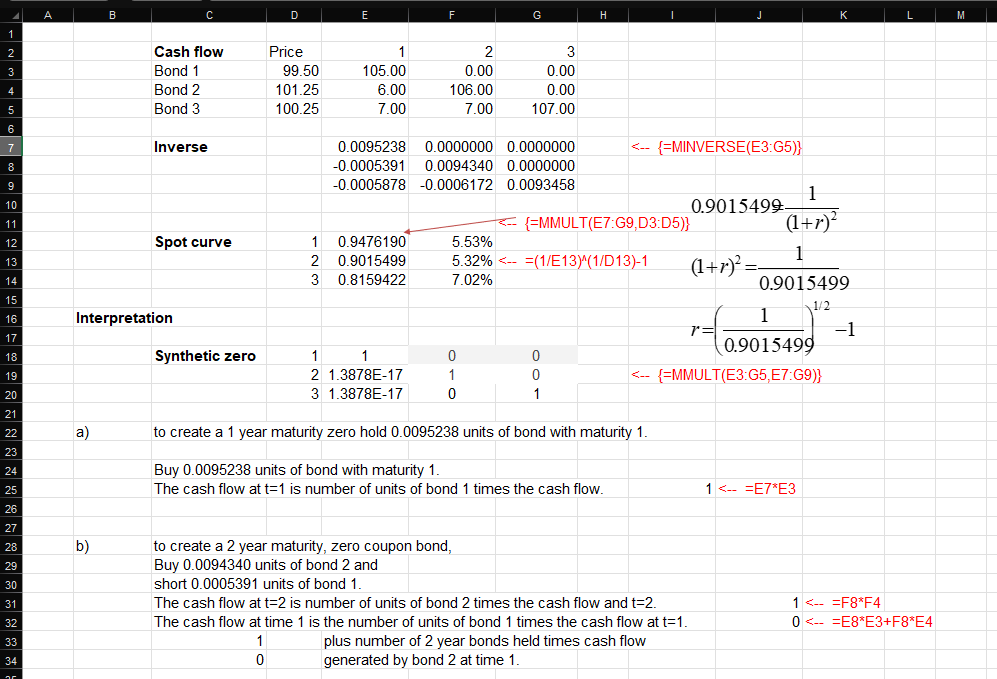 Use Ch8_bootstrap.xlsm file and the matrix approach | Chegg.com