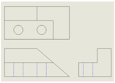 Solved Please create 3D sketch for the following multi‐view | Chegg.com