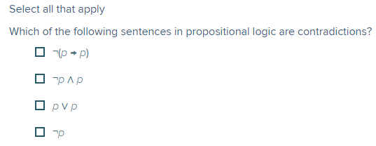 Solved Select all that apply Which of the following | Chegg.com