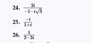 Solved Find each quotient. Write answers in rectangular | Chegg.com