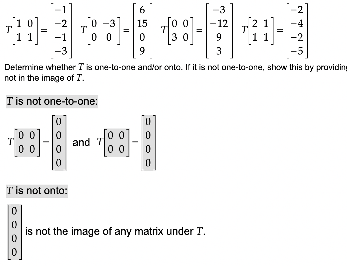 Solved Suppose T:M2,2→R4 is a linear transformation whose | Chegg.com