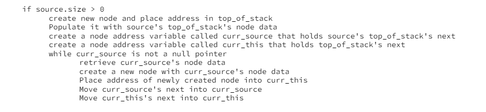 Solved if source.size > 0 create new node and place address | Chegg.com