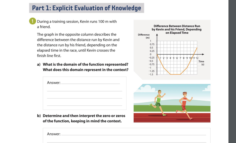 Solved Part 1: Explicit Evaluation of Knowledge 1 During a | Chegg.com