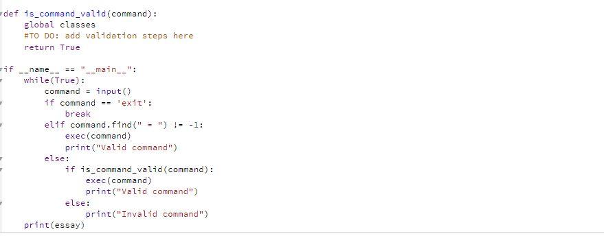 Solved Refine the Python class, Document, previously | Chegg.com