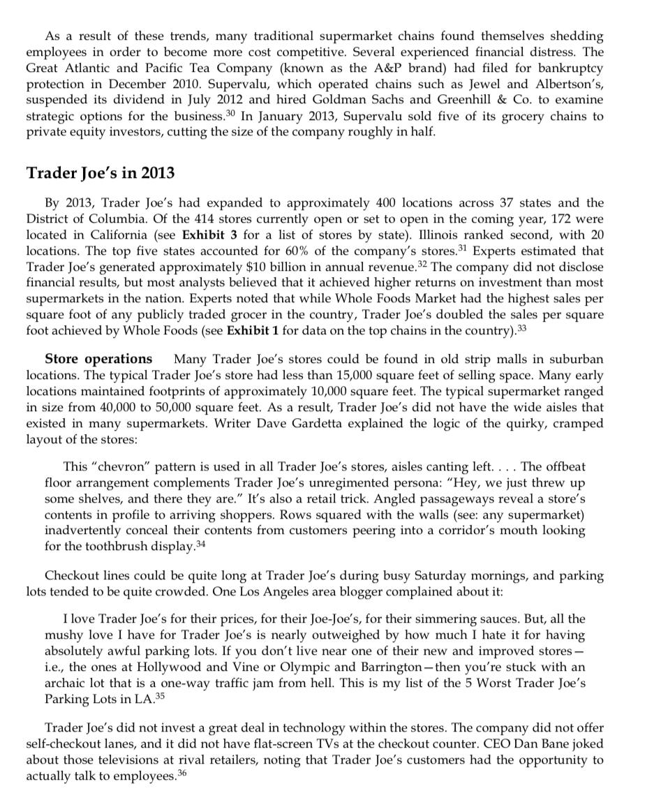 Solved As a result of these trends, many traditional | Chegg.com