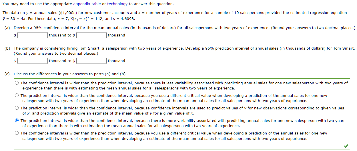 You may need to use the appropriate appendix table or | Chegg.com
