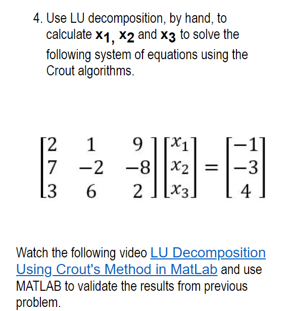 it is important that the problems is explained step | Chegg.com