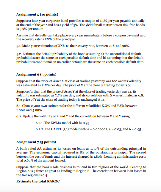 Solved Assignment 5 (10 ﻿points)Suppose a four-year | Chegg.com