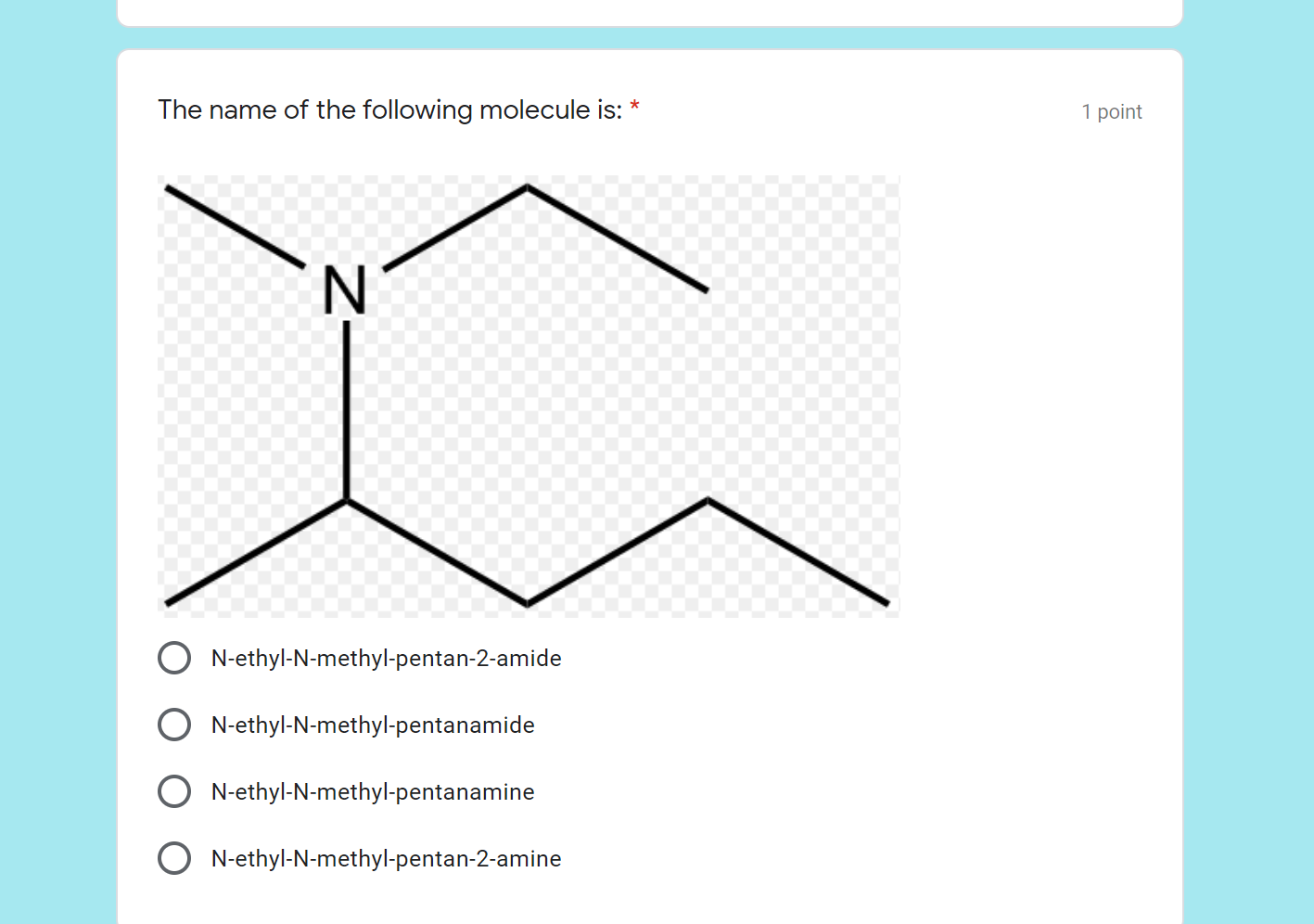 Solved Classify the following molecules by type of organic | Chegg.com