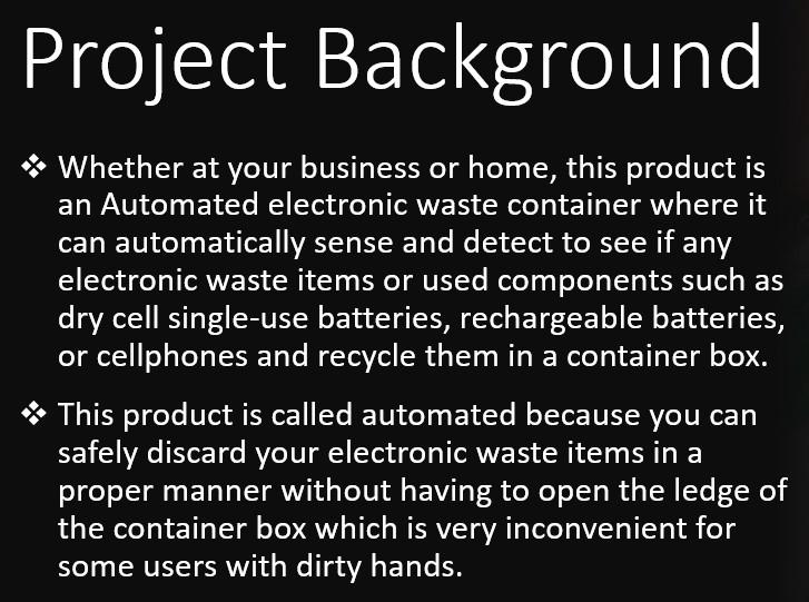 Solved What do I write for my project | Chegg.com