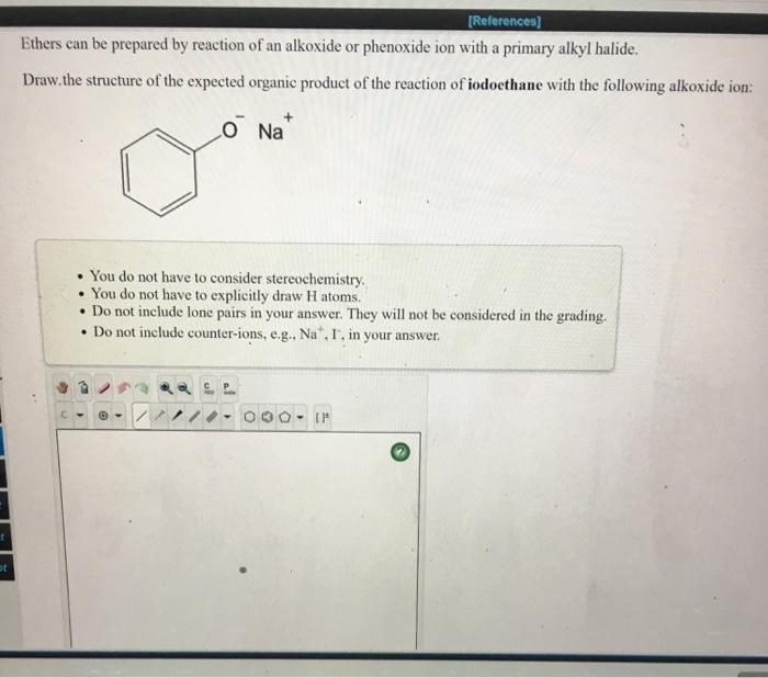 Solved Ethers can be prepared by reaction of an alkoxide or | Chegg.com