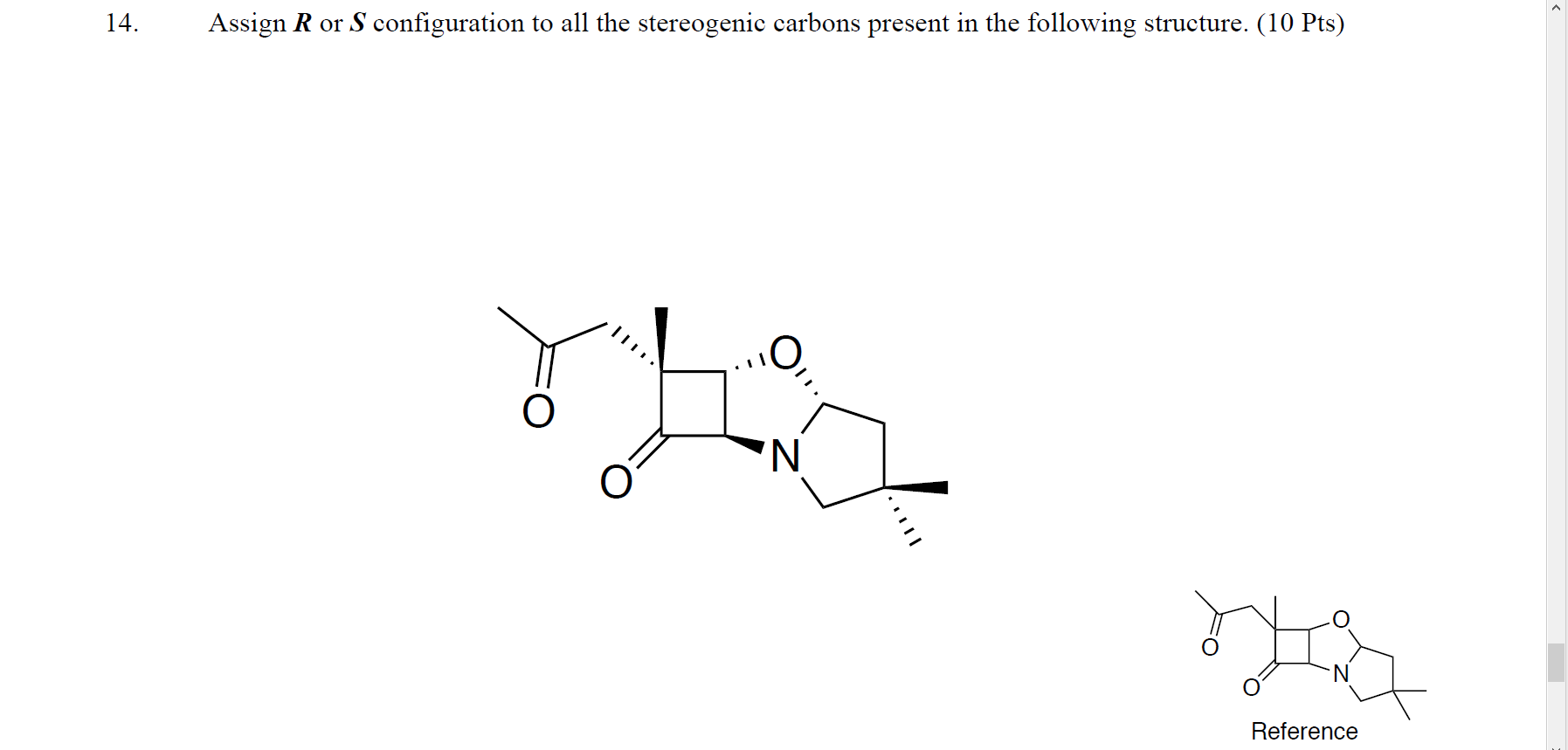 Solved 14. Assign R or S configuration to all the | Chegg.com