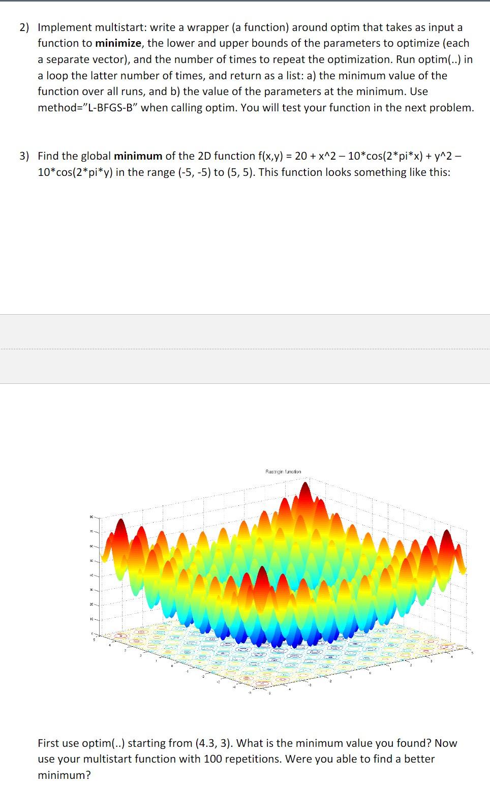 Solved I need help with the syntax of this multistart | Chegg.com