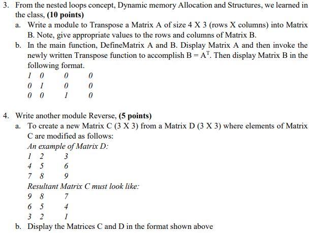 Solved * What I have so far for Problem #3]: #include | Chegg.com