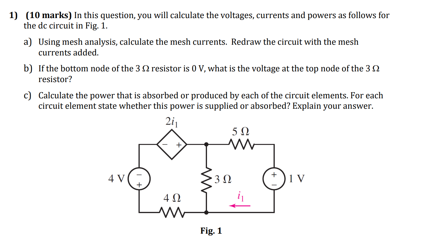 Solved 1) (10 marks) In this question, you will calculate | Chegg.com