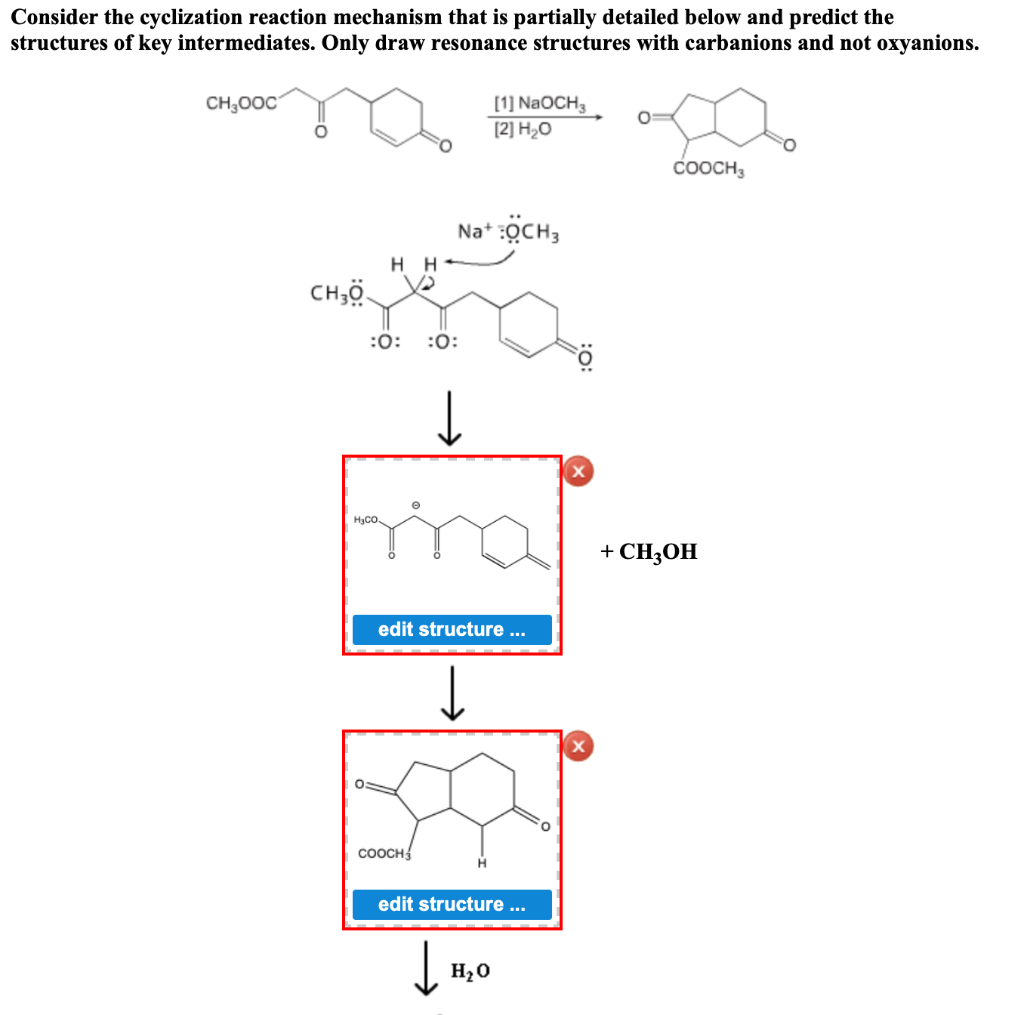 Solved Consider the cyclization reaction mechanism that is | Chegg.com