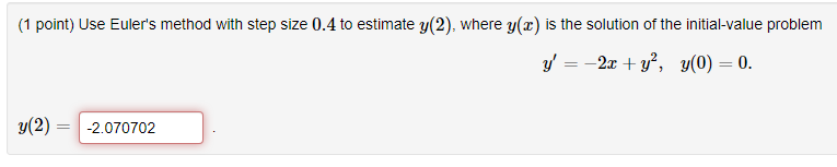 Solved I feel like I am very close but no matter what I try | Chegg.com