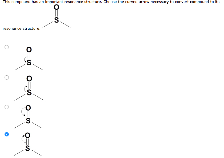 Solved This compound has an important resonance structure. | Chegg.com