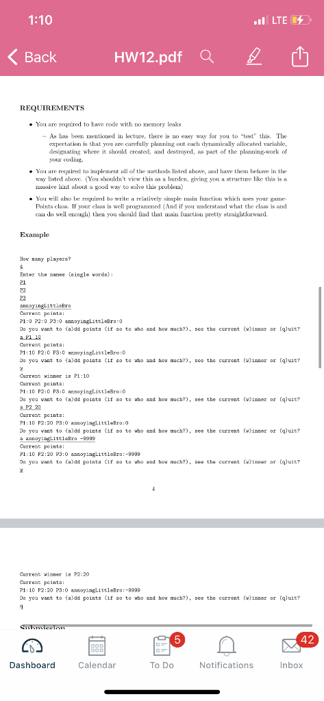 Solved Problem A Keeping Track of Points Suppose you want to | Chegg.com