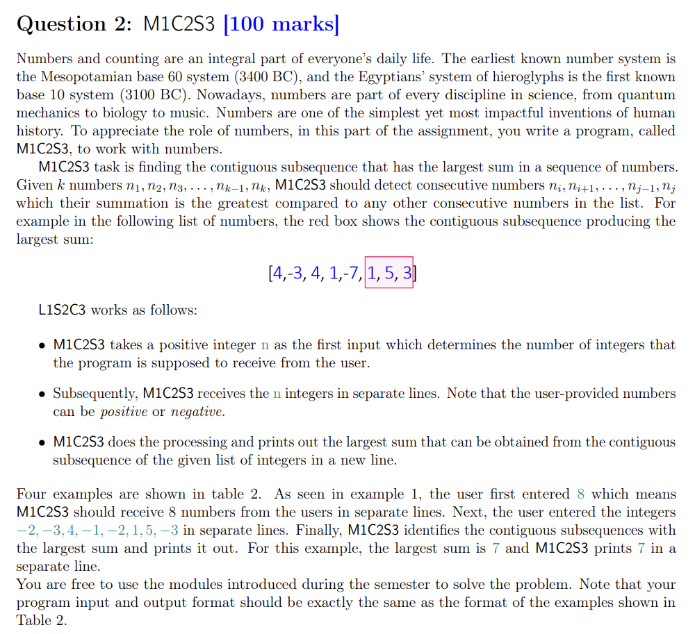 Solved Numbers and counting are an integral part of | Chegg.com