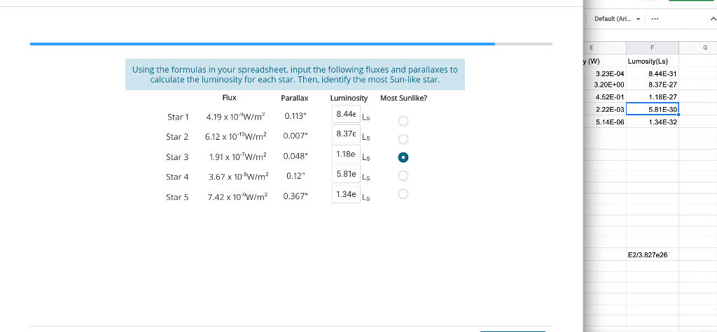Solved Professor making us use spreadsheets to solve, i have | Chegg.com
