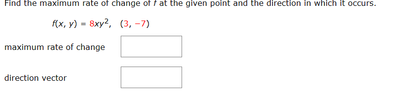 Solved Find the maximum rate of change of t ﻿at the given | Chegg.com