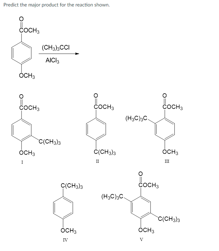 Solved Predict the major product for the reaction shown. | Chegg.com