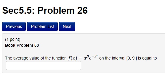 Solved Sec5.5: Problem 26 Previous Problem List Next (1 | Chegg.com