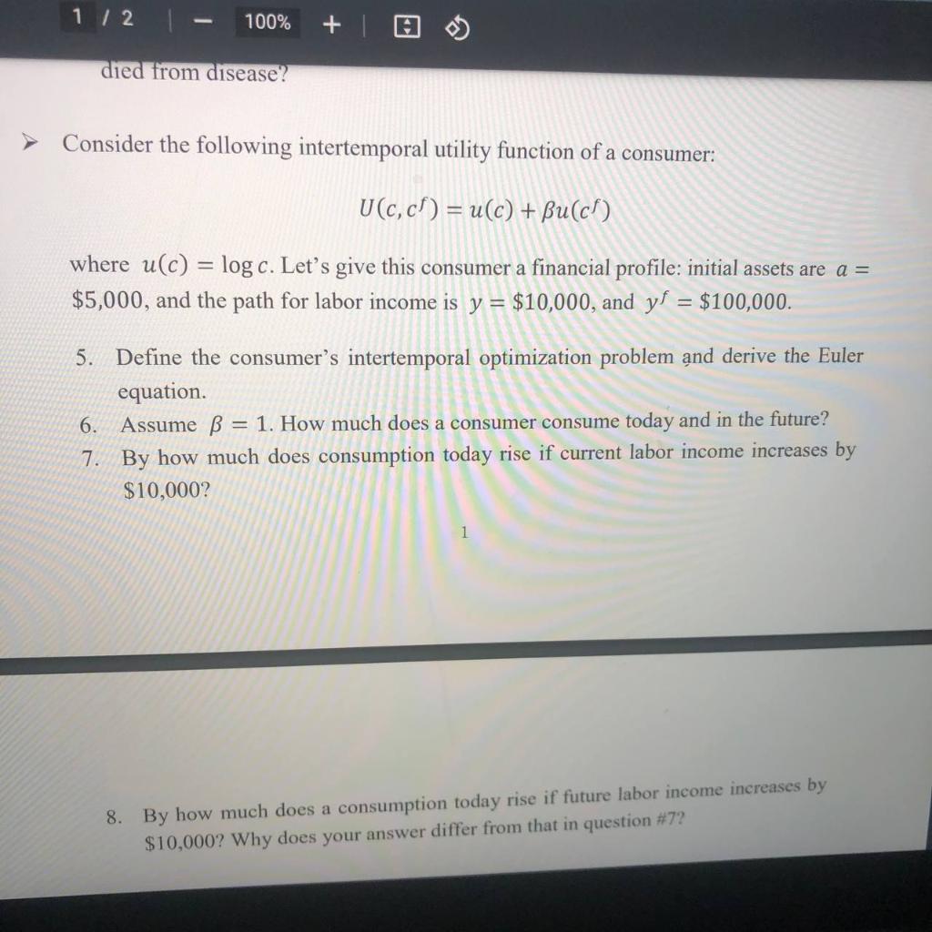 1 1 2 100% A died from disease? Consider the | Chegg.com