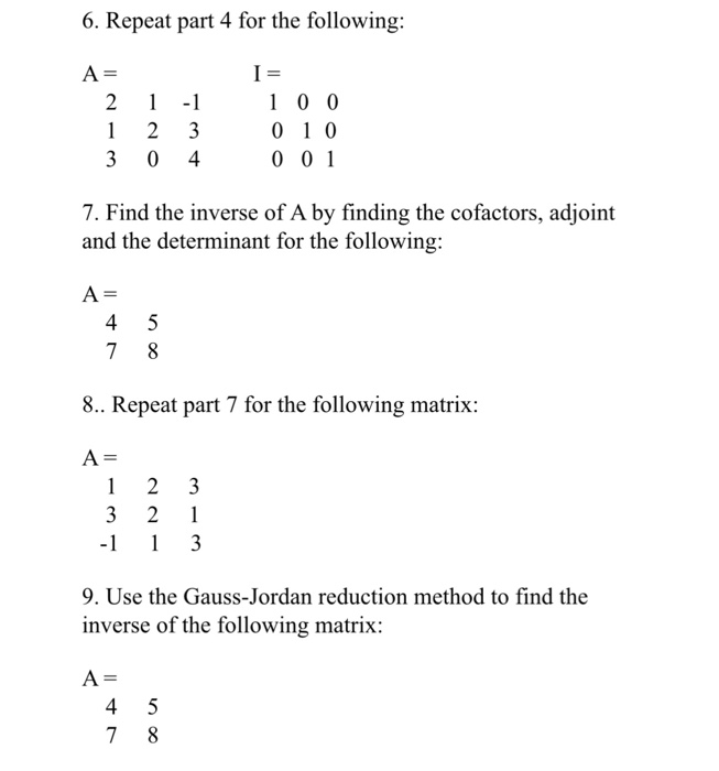 Solved 1. Use matrix theory to find X1 and X2 by taking the | Chegg.com
