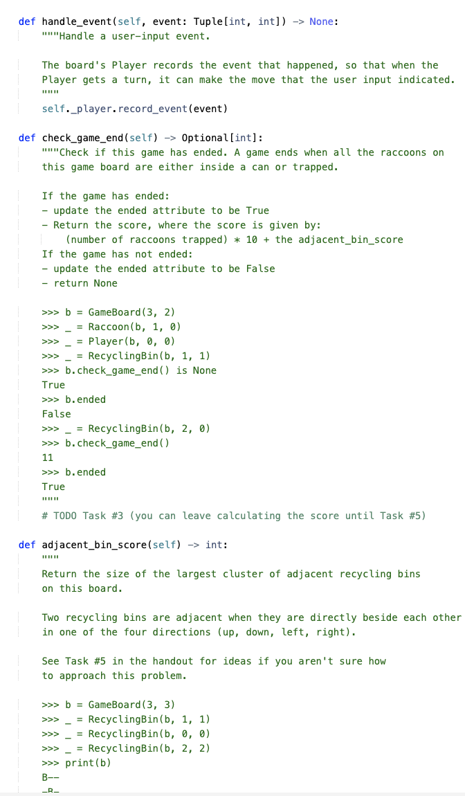 Solved from _future__ import annotations from random import | Chegg.com