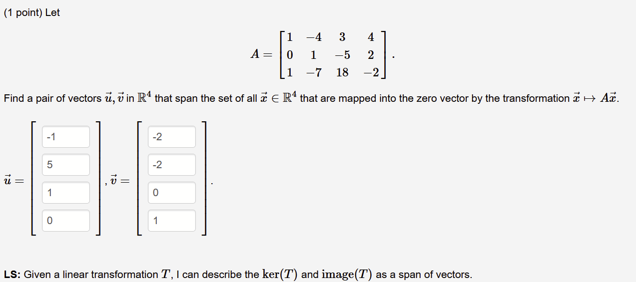 Solved Suppose f:R3→R2 is a linear transformation and | Chegg.com