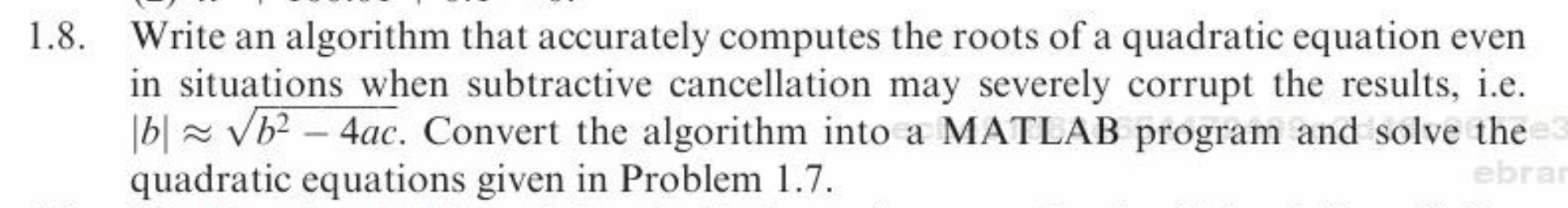 Solved This problem is from Numerical and Statistical | Chegg.com