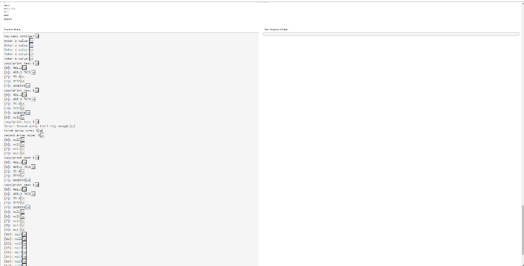 Solved Add a new method to ArrayTools called copy. Make this | Chegg.com