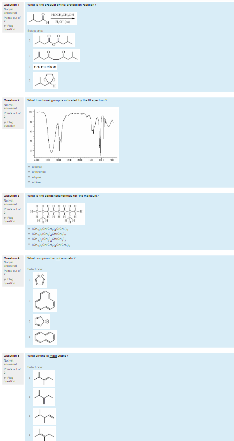 Solved What the product of the protection reactions - HipHon | Chegg.com
