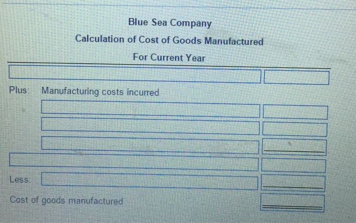 Solved Compute the Cost of Goods Manufactured and Cost of | Chegg.com Solved Compute the Cost of Goods Manufactured and Cost of | Chegg.com