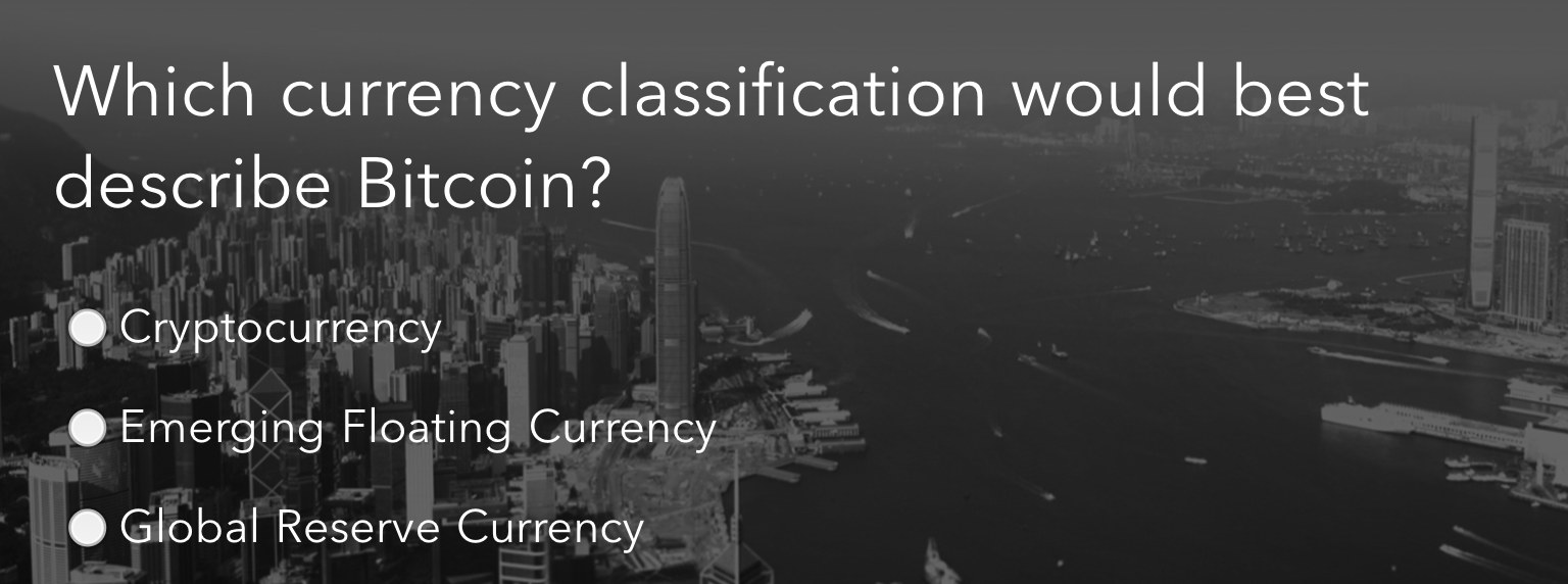 Solved Which currency classification would bestdescribe | Chegg.com